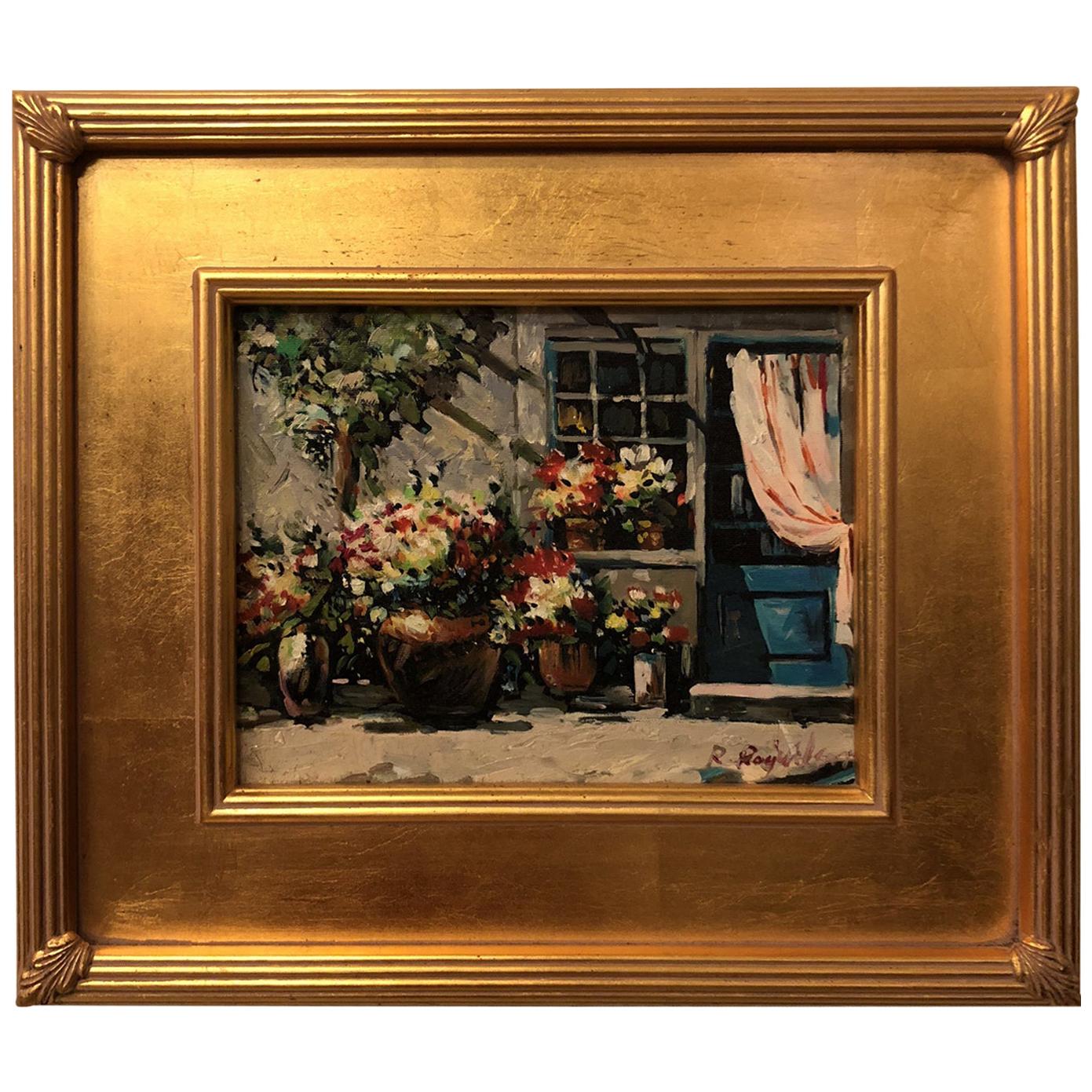 Unknown Balinese Artist, Oil on Canvas, Naivist Jungle Scenery, 1980s ...