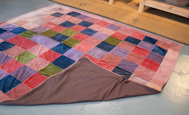 1980s Indian Hand Sewn Patchwork Tapestry For Sale at 1stDibs | quilt ...