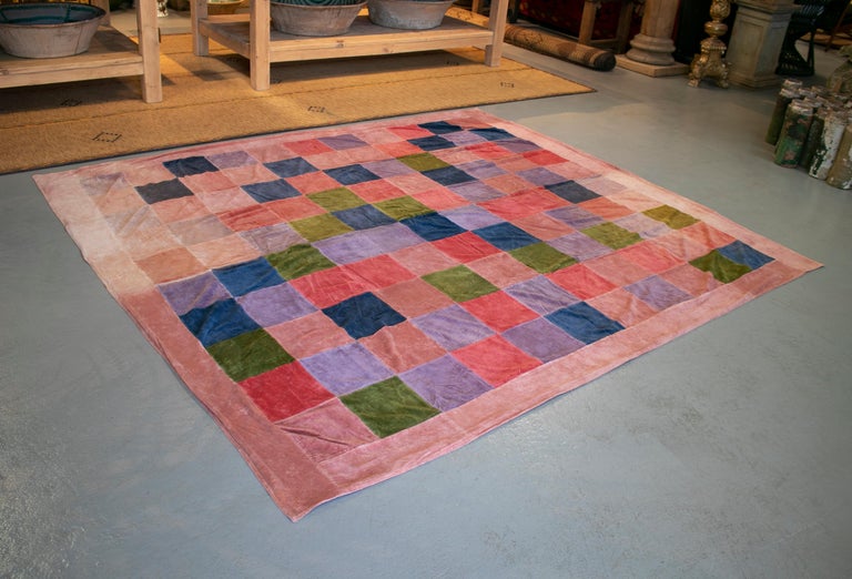 1980s Indian Hand Sewn Patchwork Tapestry For Sale at 1stDibs | quilt ...