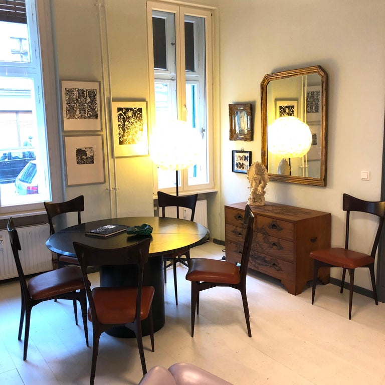 Large Mid Century Neon Sign Red / Blue "Downstairs" in a Acrylic ...