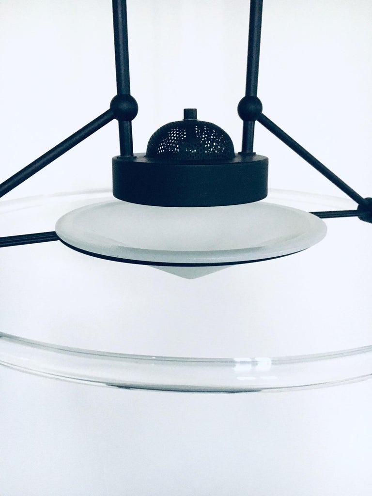 1980's Memphis Design Style Pendant Lamp For Sale at 1stDibs