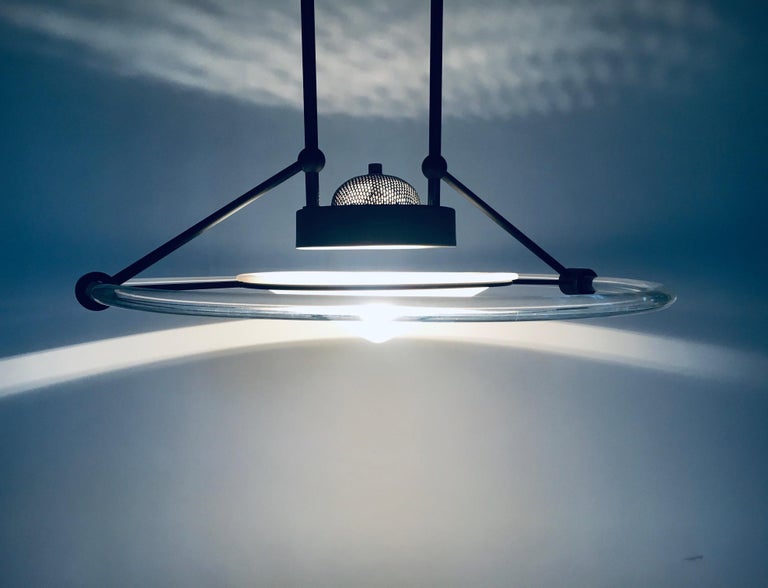 1980's Memphis Design Style Pendant Lamp For Sale at 1stDibs