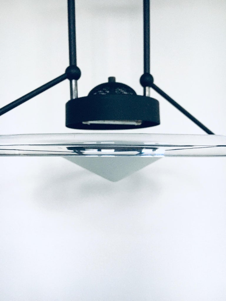 1980's Memphis Design Style Pendant Lamp For Sale at 1stDibs