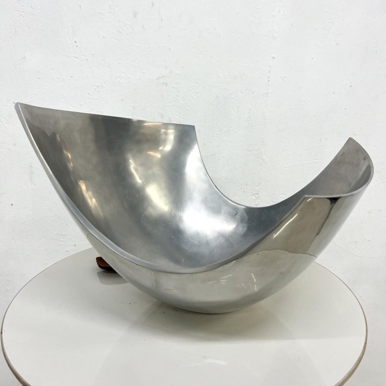 1980s Michael Lax Design Sculptural Modern Salad Bowl Set for Metaal ...