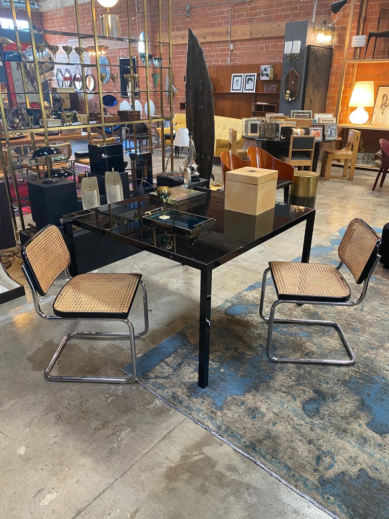1980s Mid-Century Modern Dining Table For Sale at 1stDibs