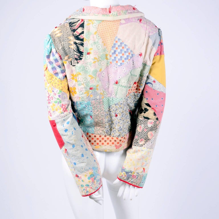 1980s One of a Kind Quilted Vintage Jacket Jane Beckwith Custom ...