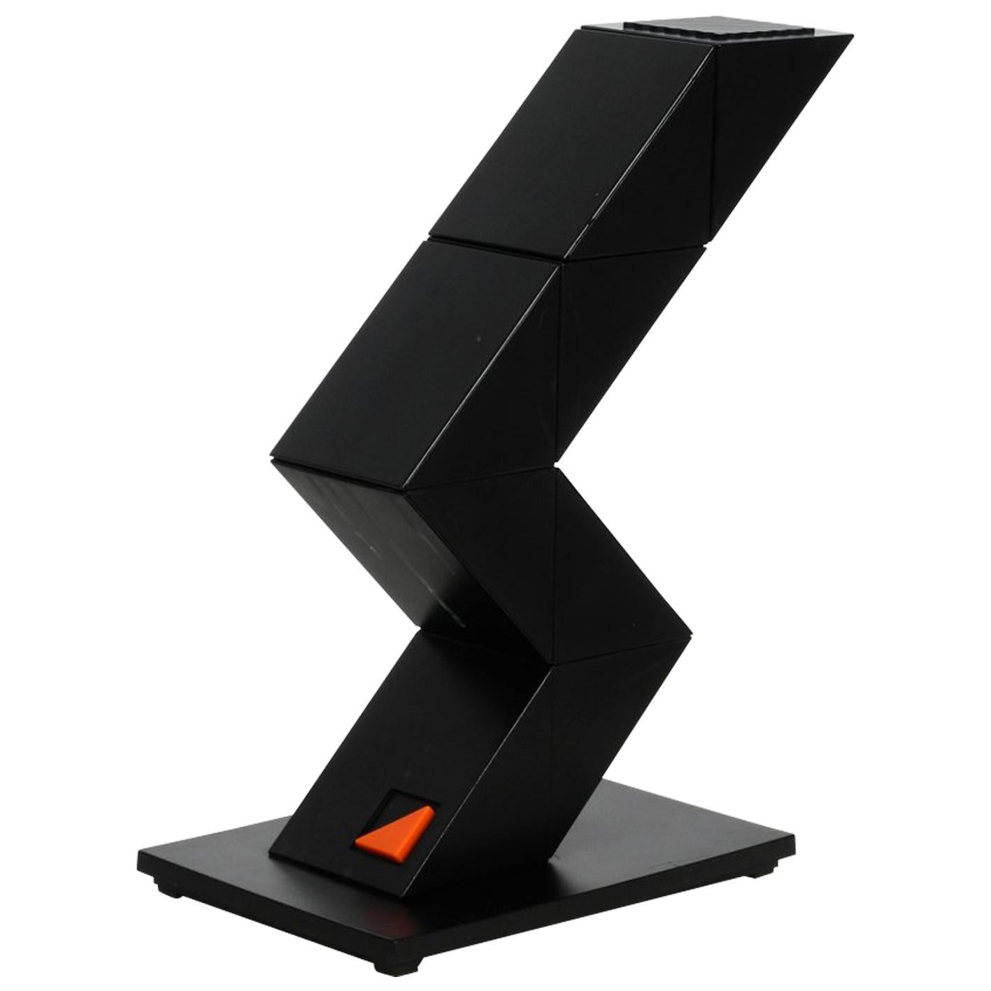 1980s Optelma Sculpture Table Lamp Model Z-LITE Design of Switzerland ...