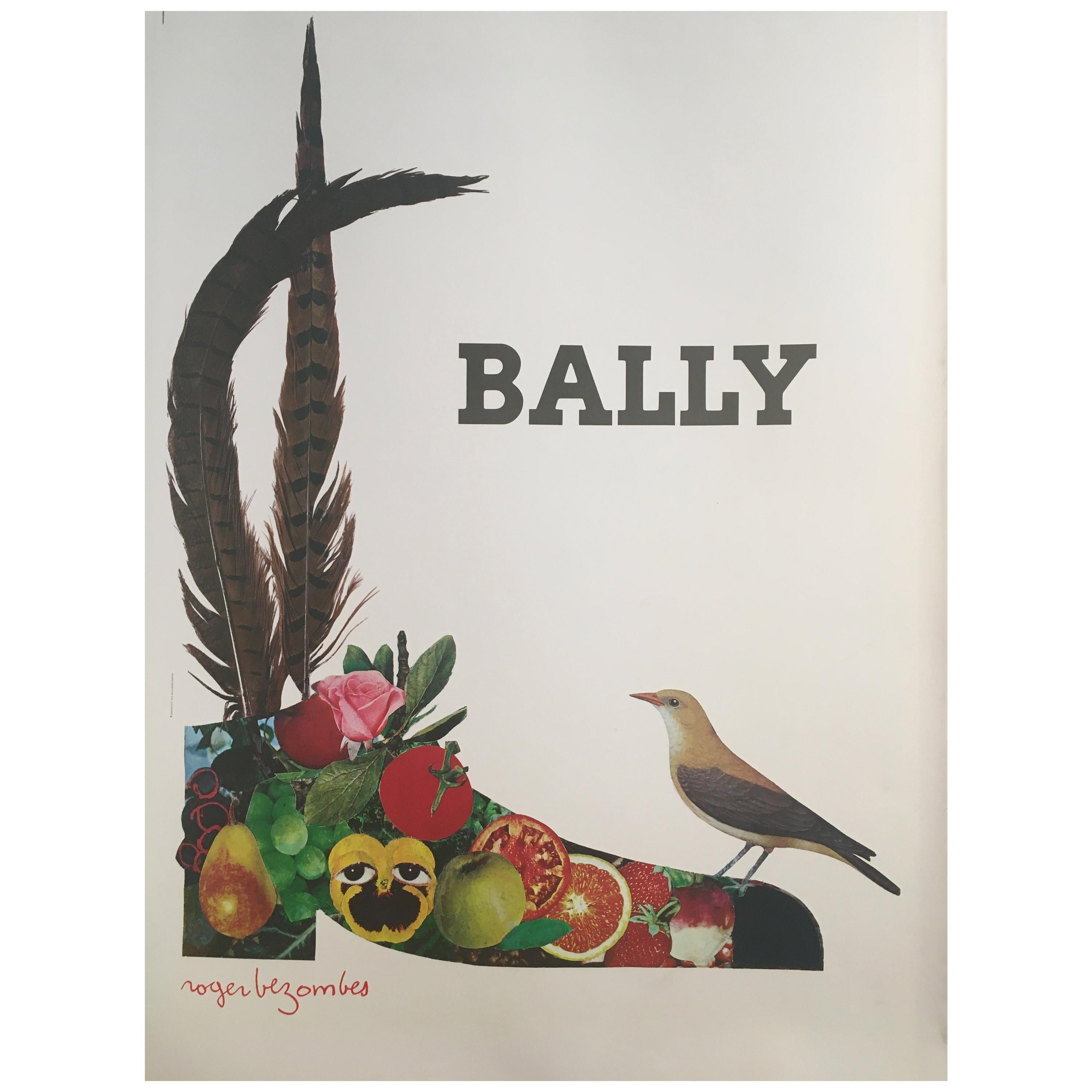 Bally 1970s Vintage Poster Original Vintage Poster at 1stDibs