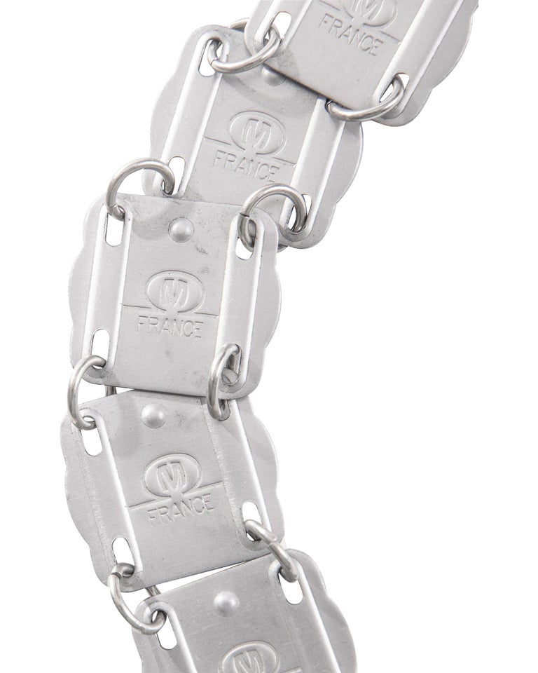 1980's Paco Rabanne Silver Chainmail Bag For Sale at 1stDibs