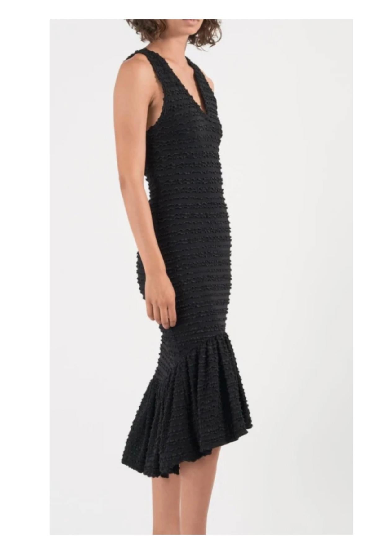 1980s Patrick Kelly Black Cocktail Dress For Sale at 1stDibs