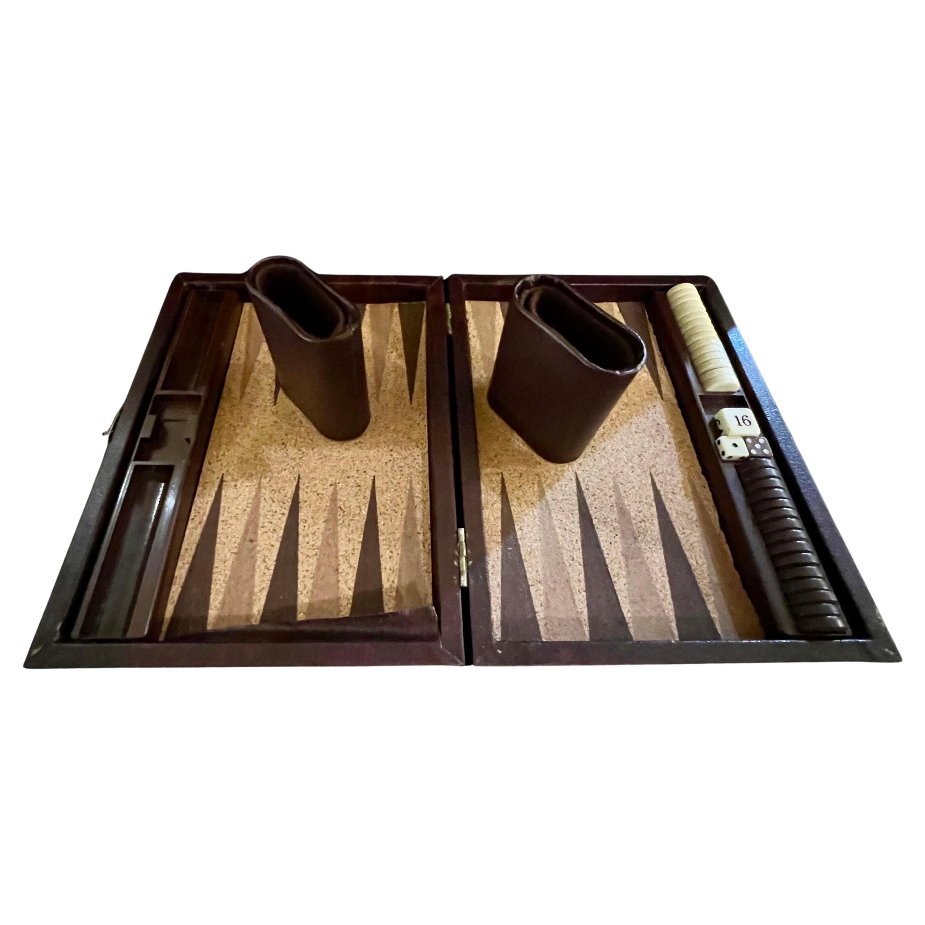 Geoffrey Parker-Emerald Snakeskin Backgammon Set For Sale at 1stDibs ...