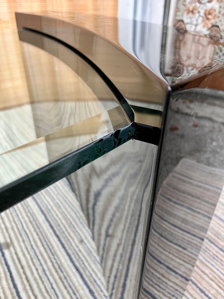 1980s, Post Modern Black Lacquer Coffee Table in the Roger Rougier ...