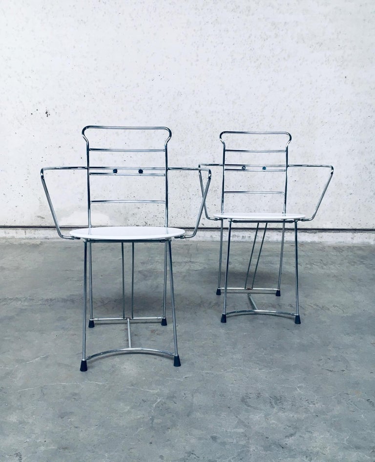 1980's Postmodern Design Chair Set Eridiana by Antonio Citterio for ...