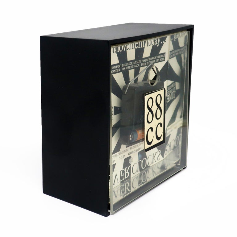 1980s Postmodern Desk Clock by Douglas Chalk for Clever Clocks For Sale ...