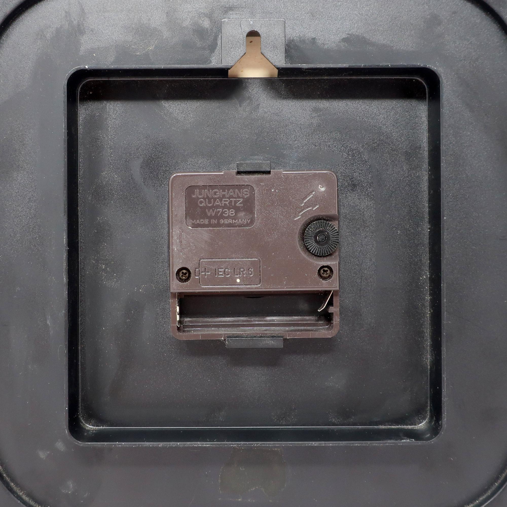 1980s, Postmodern Junghans Wall Clock at 1stDibs