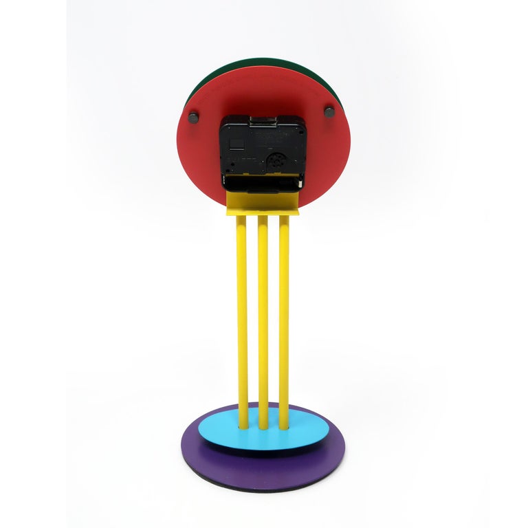 1980s Postmodern "Paradise" Table Clock by Shohei Mihara for Wakita and ...