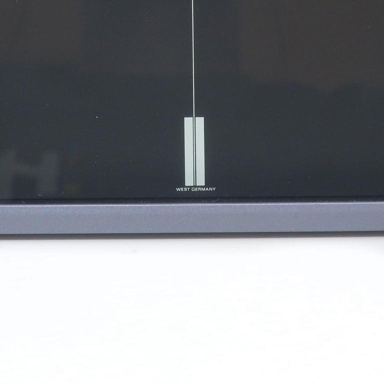 1980s Postmodern Square Philips Wall Clock For Sale at 1stDibs