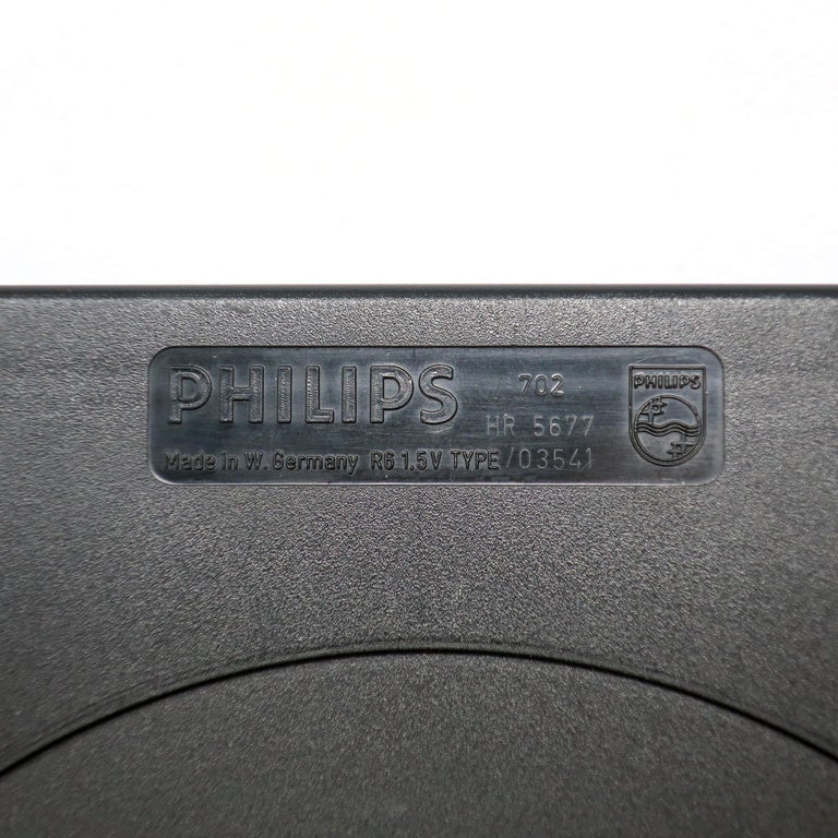 1980s Postmodern Square Philips Wall Clock For Sale at 1stDibs