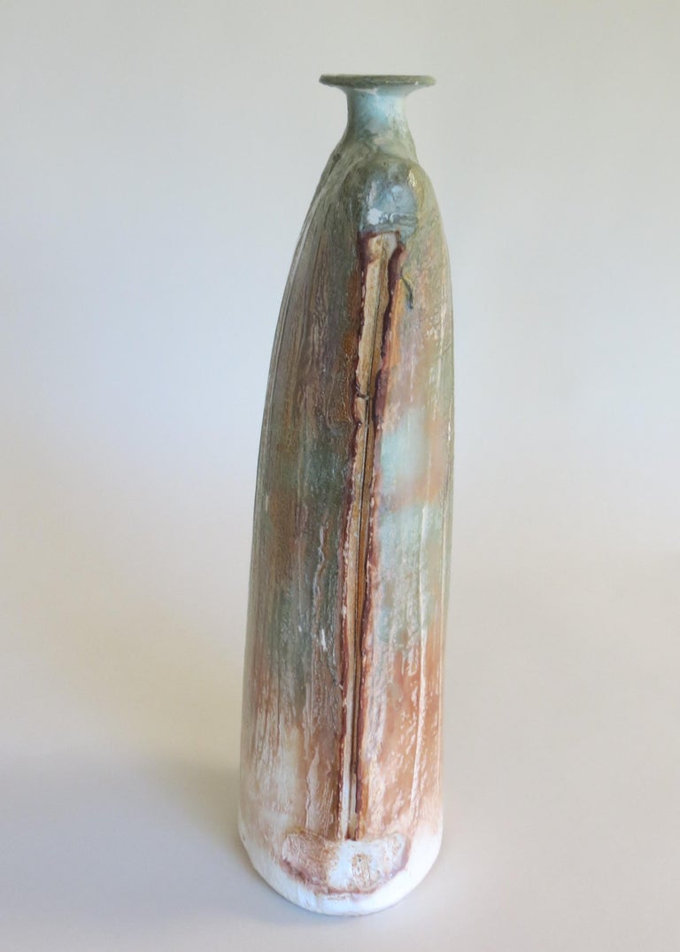 1980s Sculpture Hand Produced Studio Pottery Vase by John Bedding For ...