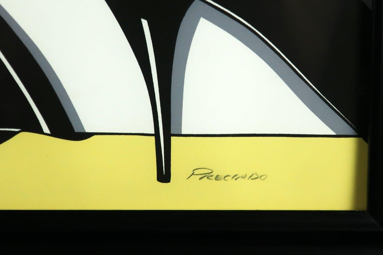 1980s Signed Luis Preciado “Genevieve” Serigraph at 1stDibs