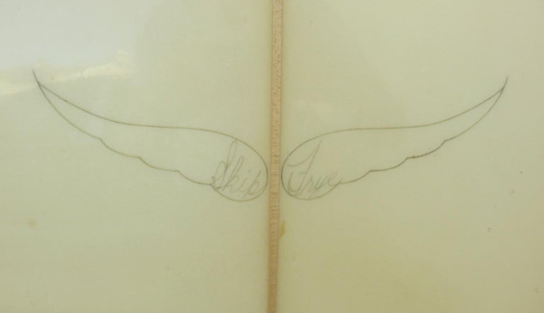 1980s Skip Frye Twin-Fin Fish Surfboard at 1stDibs