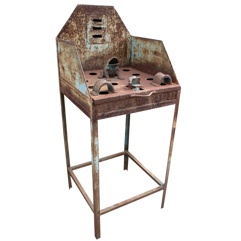1980s Spanish Iron Frog Game at 1stDibs