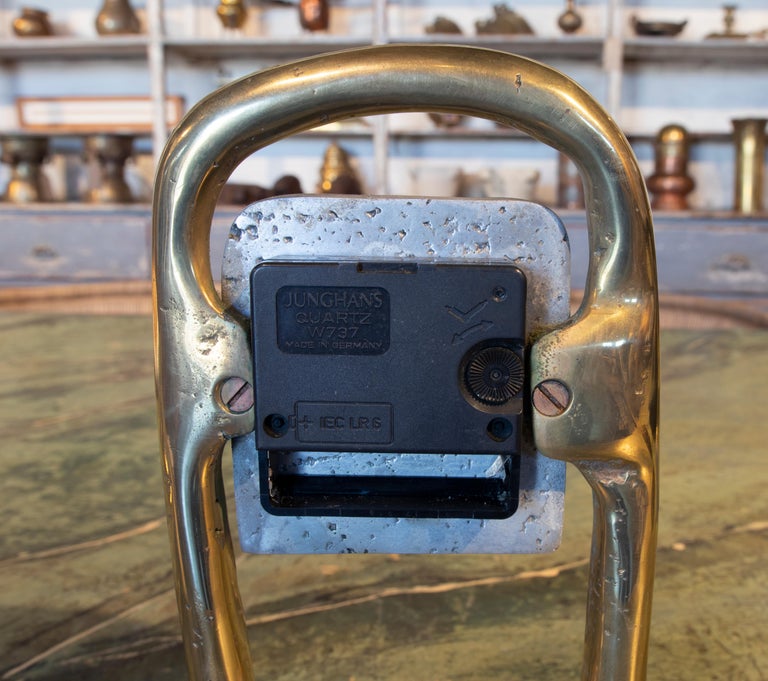1980s Spanish Table Clock by the Artist David Marshall For Sale at 1stDibs