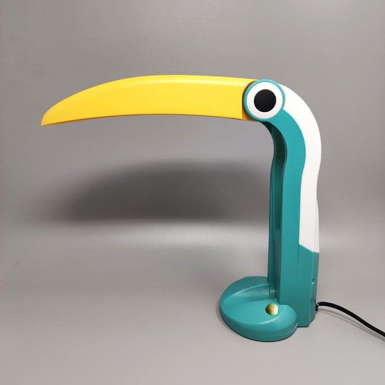 1980s Stunning Toucan Table Lamp by H.T. Huang for Lenoir For Sale at ...