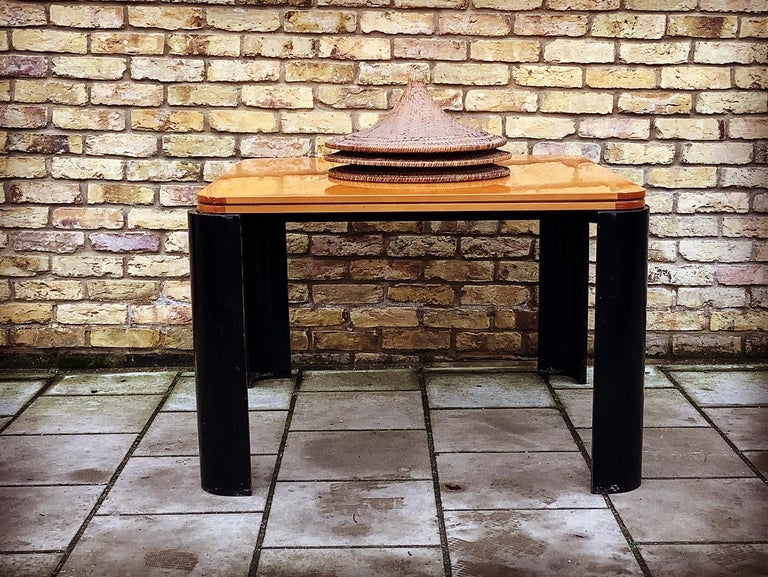 1980’s Table/1980’s Italian Extendable Table For Sale at 1stDibs