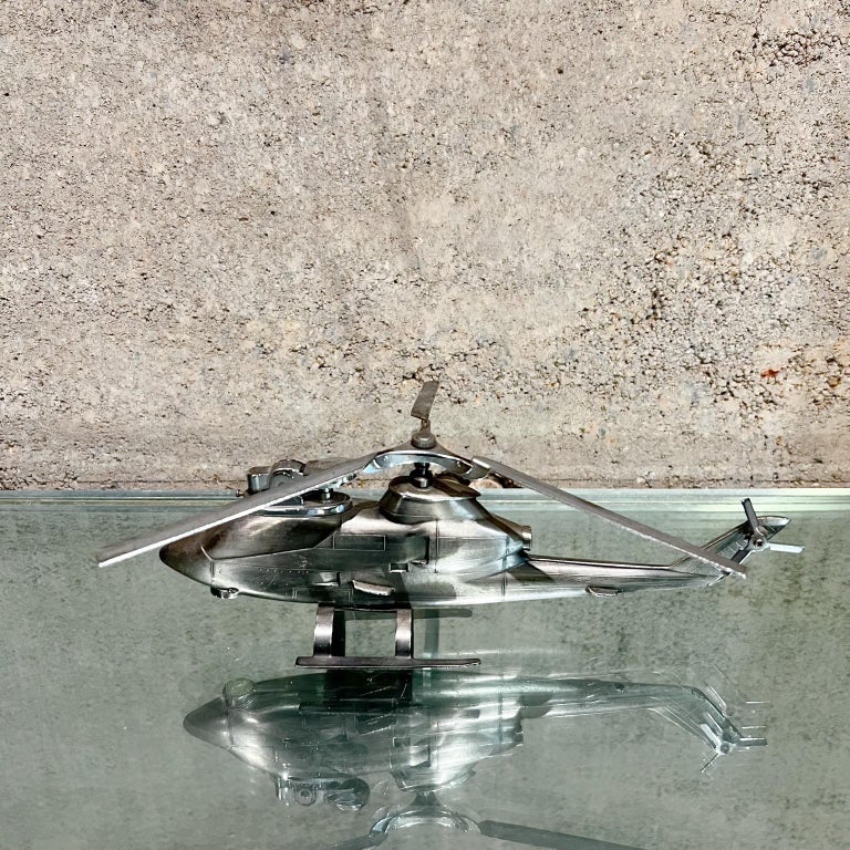 1980s Table Lighter Chrome Plated Huey Cobra Helicopter Japan For Sale ...