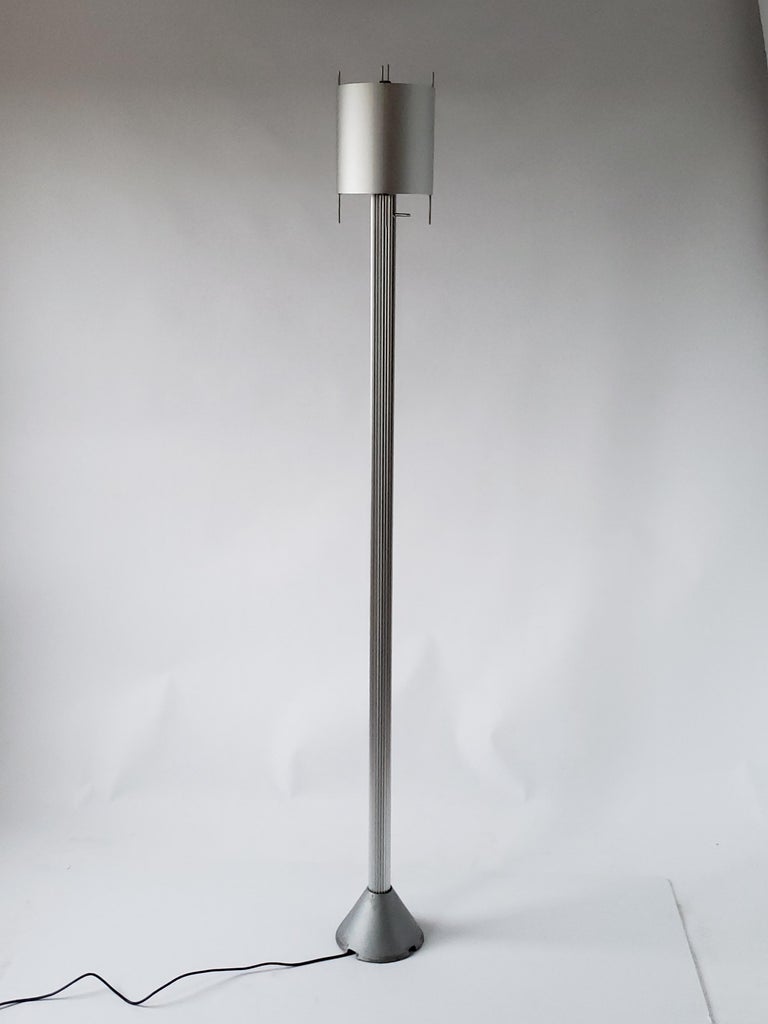1980s Tall Halogen Floor Lamp 'Copernicus' from Koch and Lowy, USA For ...