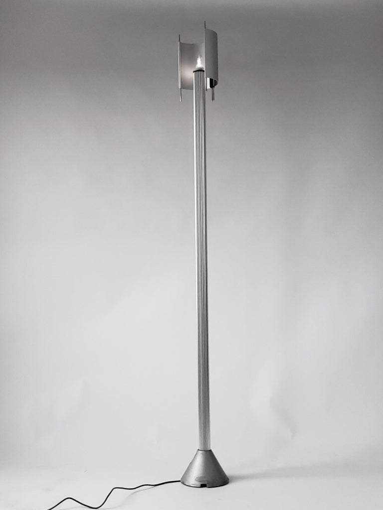 1980s Tall Halogen Floor Lamp 'Copernicus' from Koch and Lowy, USA For ...