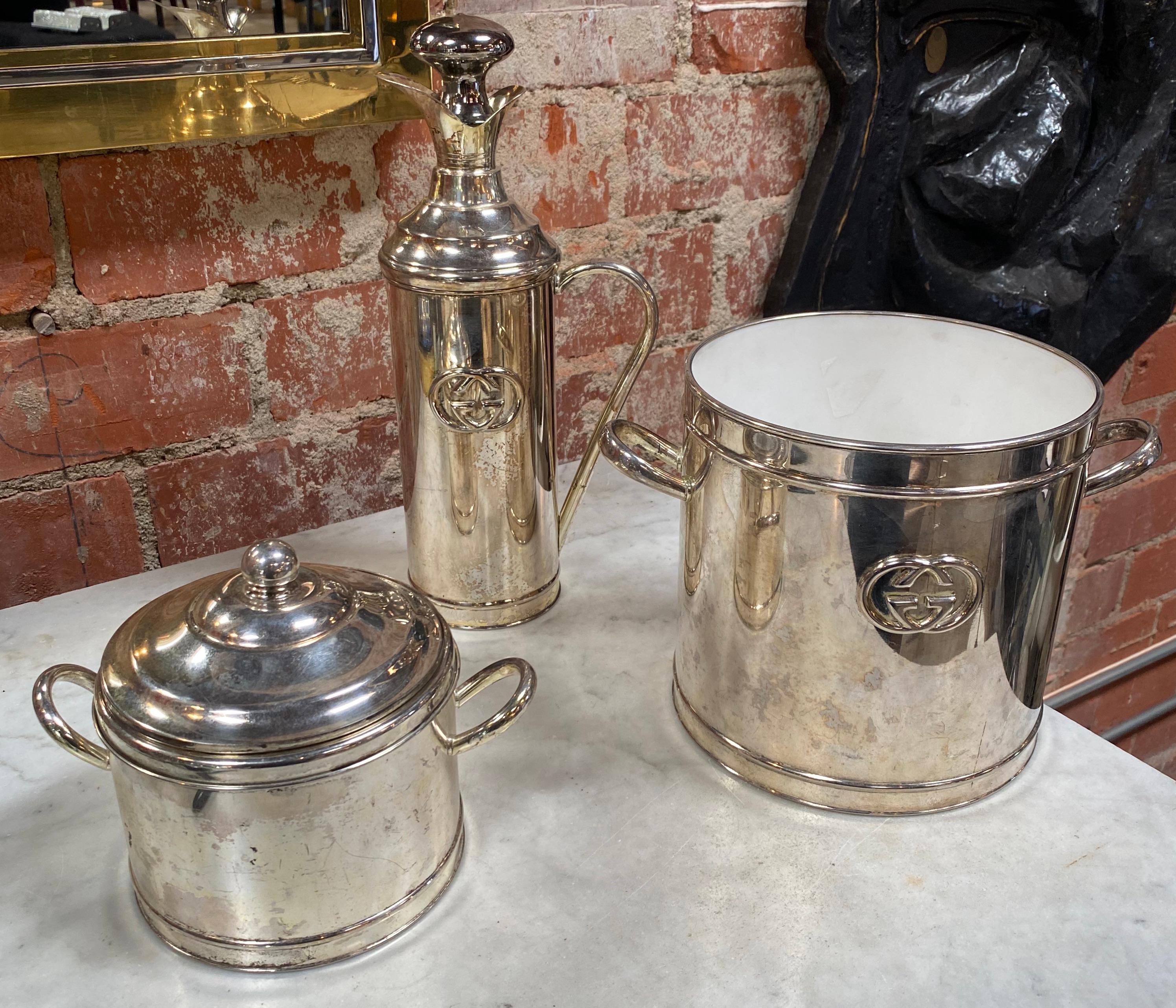 1980s Vintage Italian Gucci Bar Set at 1stDibs