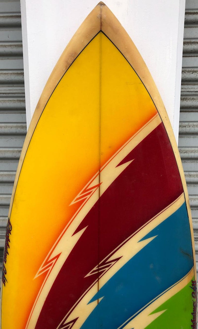 1980s Vintage Lightning Bolt Rory Russell Model Surfboard at 1stDibs ...
