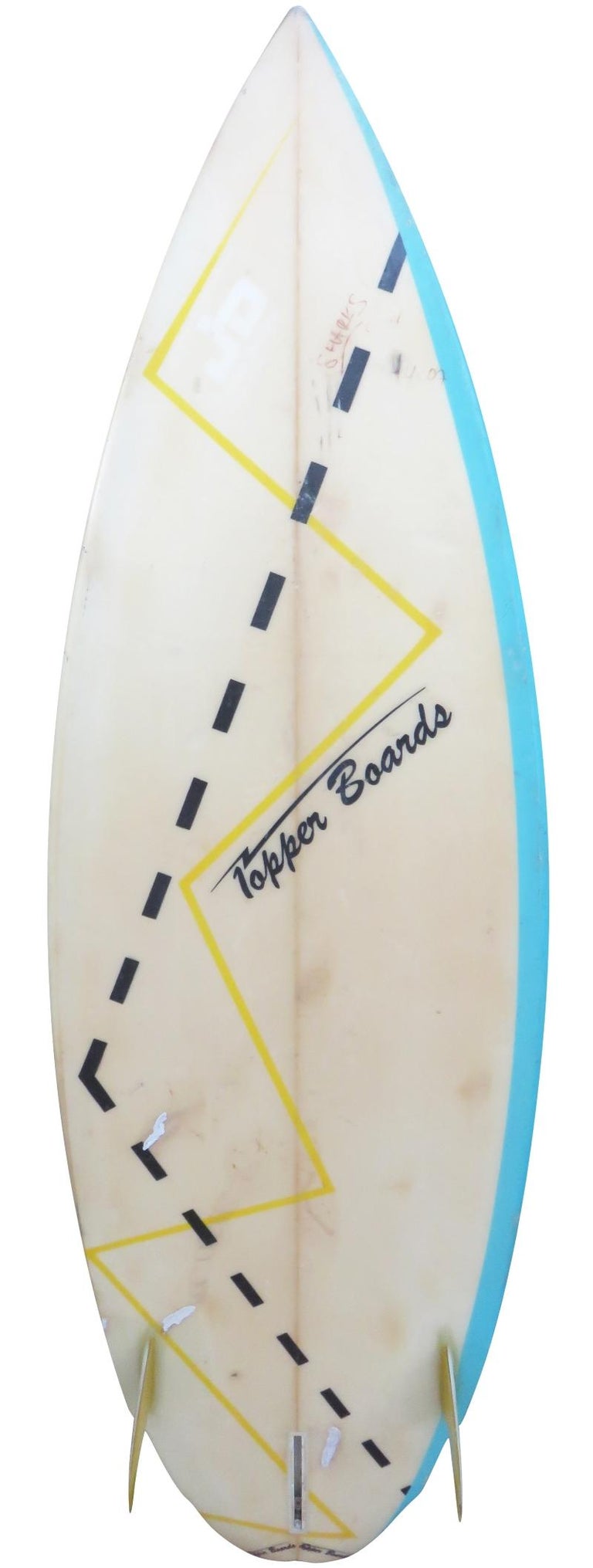 1980s Vintage Sonshine Surfboards Topper Shortboard at 1stDibs