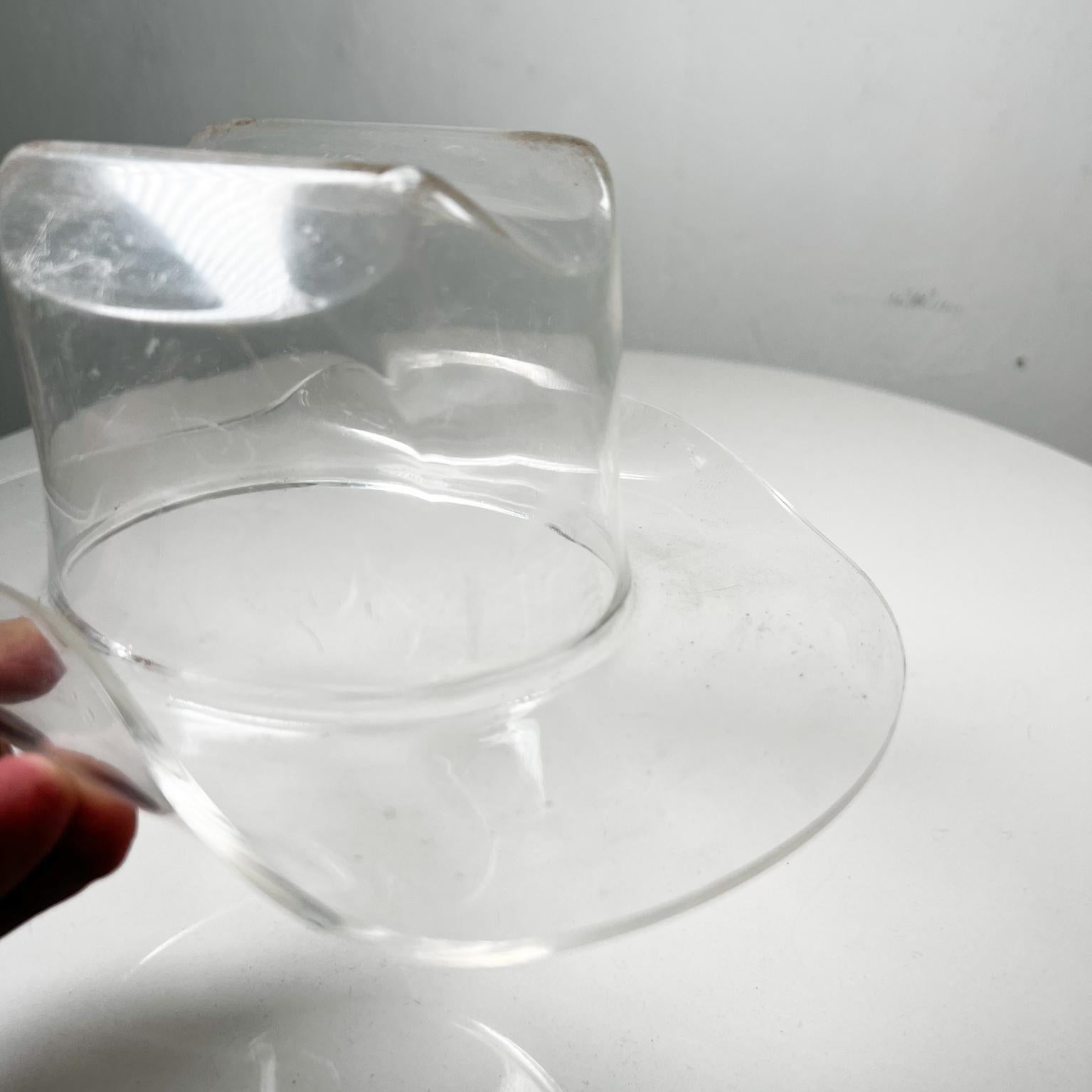 1980s Western Lucite Cowboy Hat Decorative Sculpture For Sale at 1stDibs