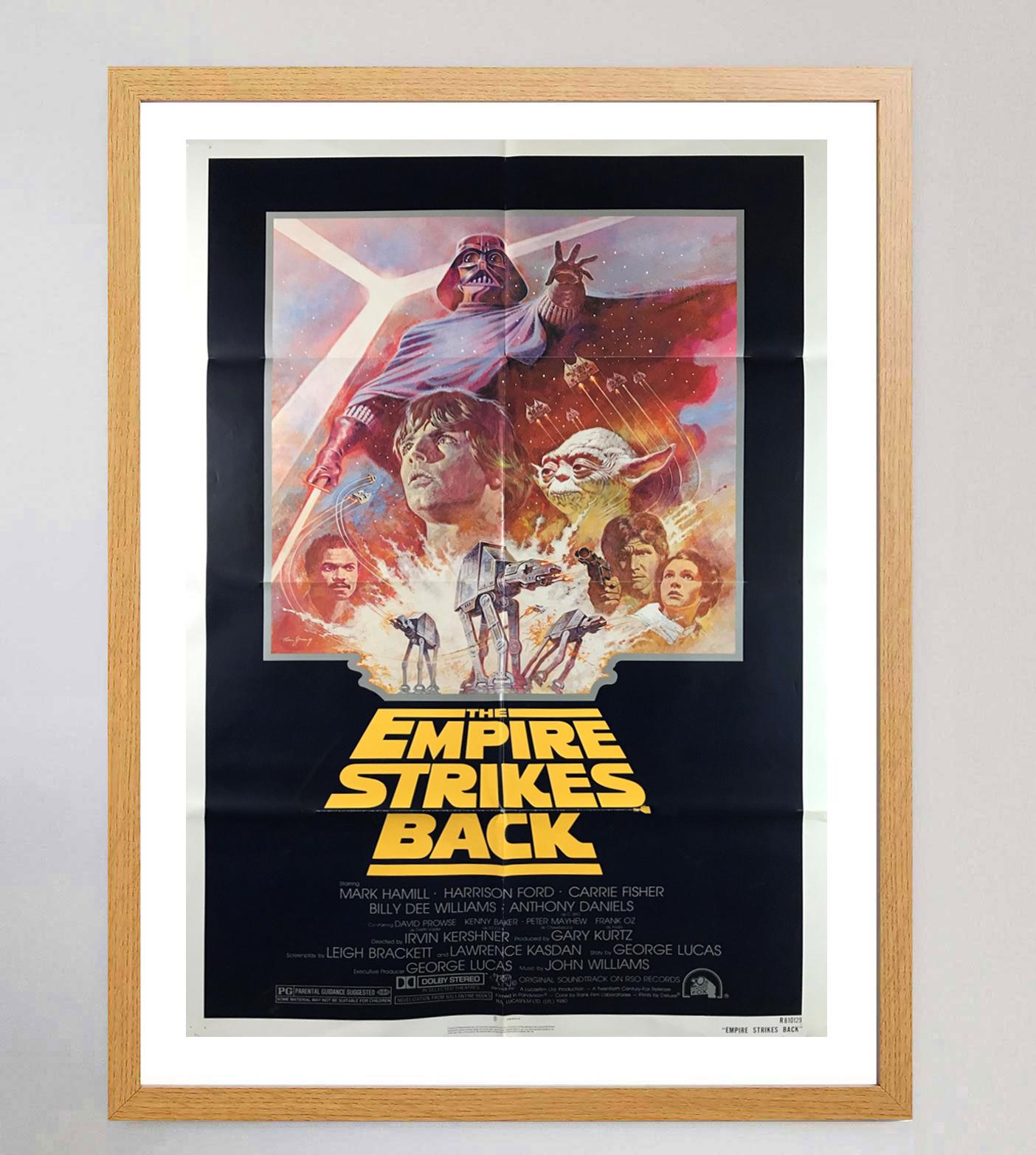 1981 Star Wars the Empire Strikes Back Original Vintage Poster For Sale ...
