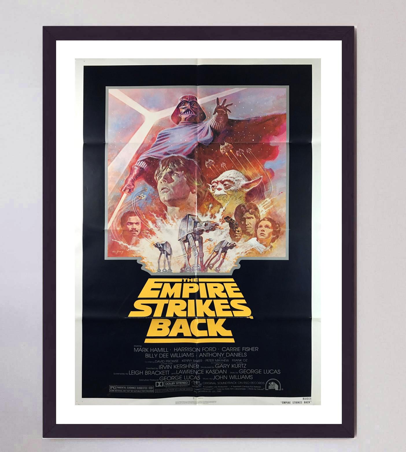 1981 Star Wars the Empire Strikes Back Original Vintage Poster For Sale ...