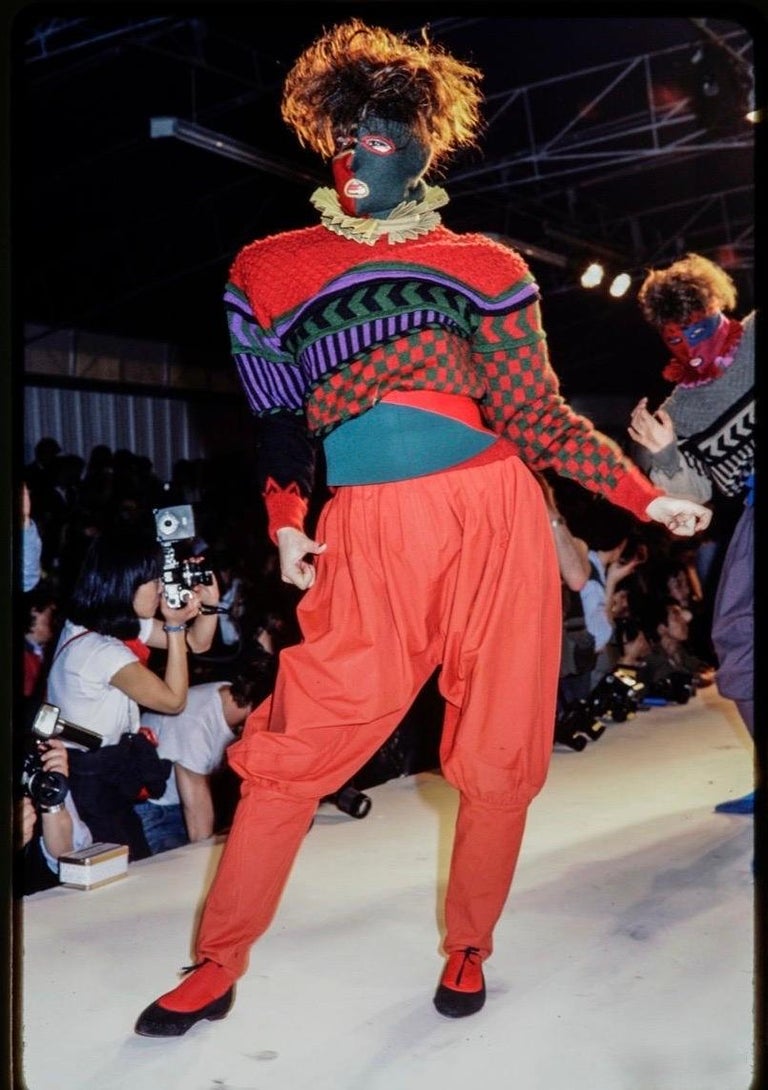 1982 ISSEY MIYAKE oversized RUNWAY sweater For Sale at 1stDibs