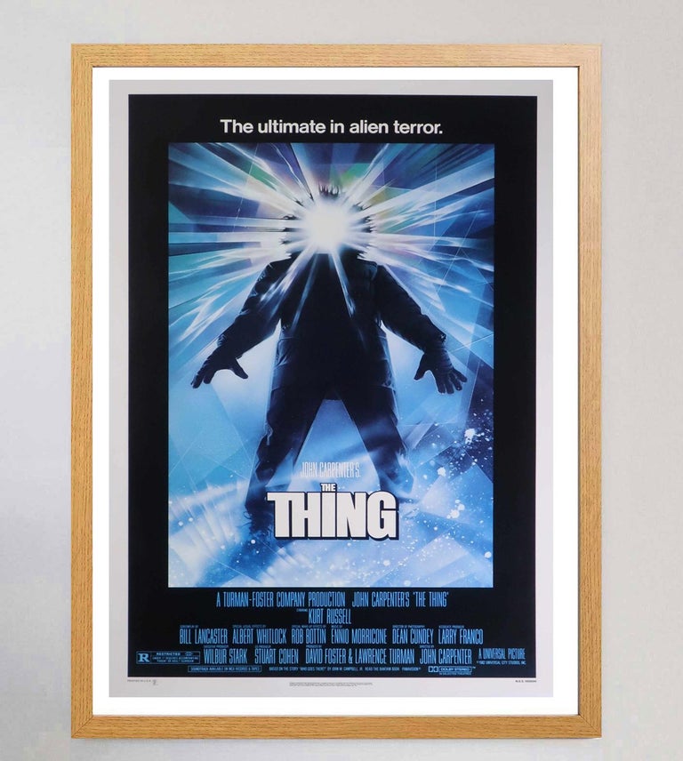 1982 The Thing Original Vintage Poster For Sale at 1stDibs