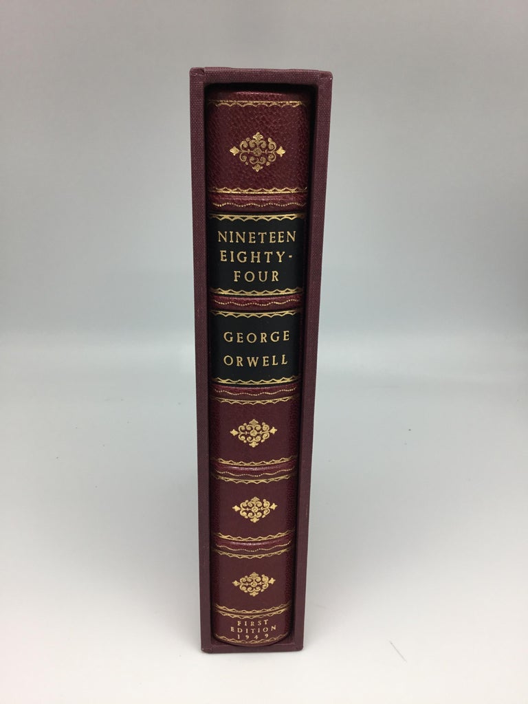 1984 by George Orwell, 1st Edition in Special Leather Binding, 1949 at ...