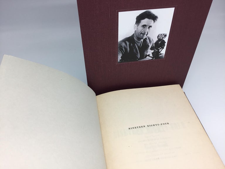 1984 by George Orwell, 1st Edition in Special Leather Binding, 1949 at ...