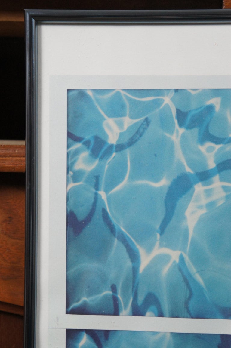 1984 David Hockney Signed Los Angeles Olympic Game Poster Swimming Pool Polaroid at 1stDibs