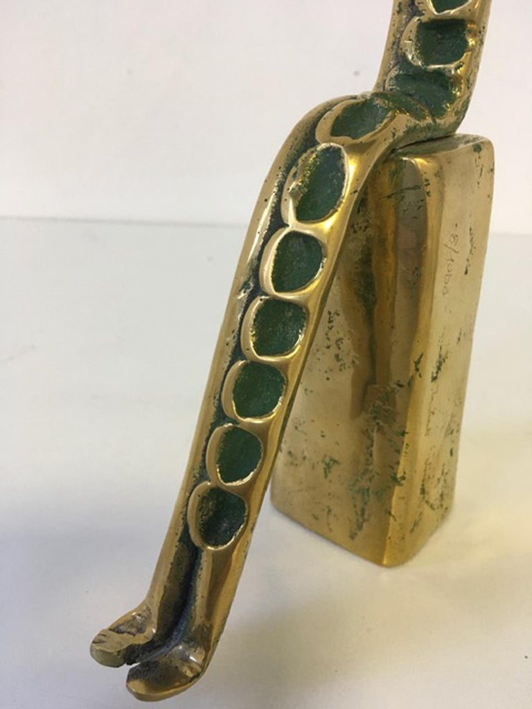 1985 Italy Post Modern Abstract Bronze Sculpture by Annie Lambert For ...