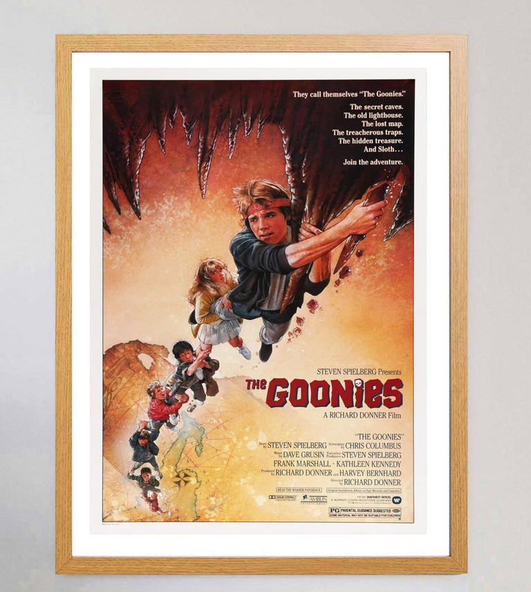 1985 the Goonies Original Vintage Poster For Sale at 1stDibs
