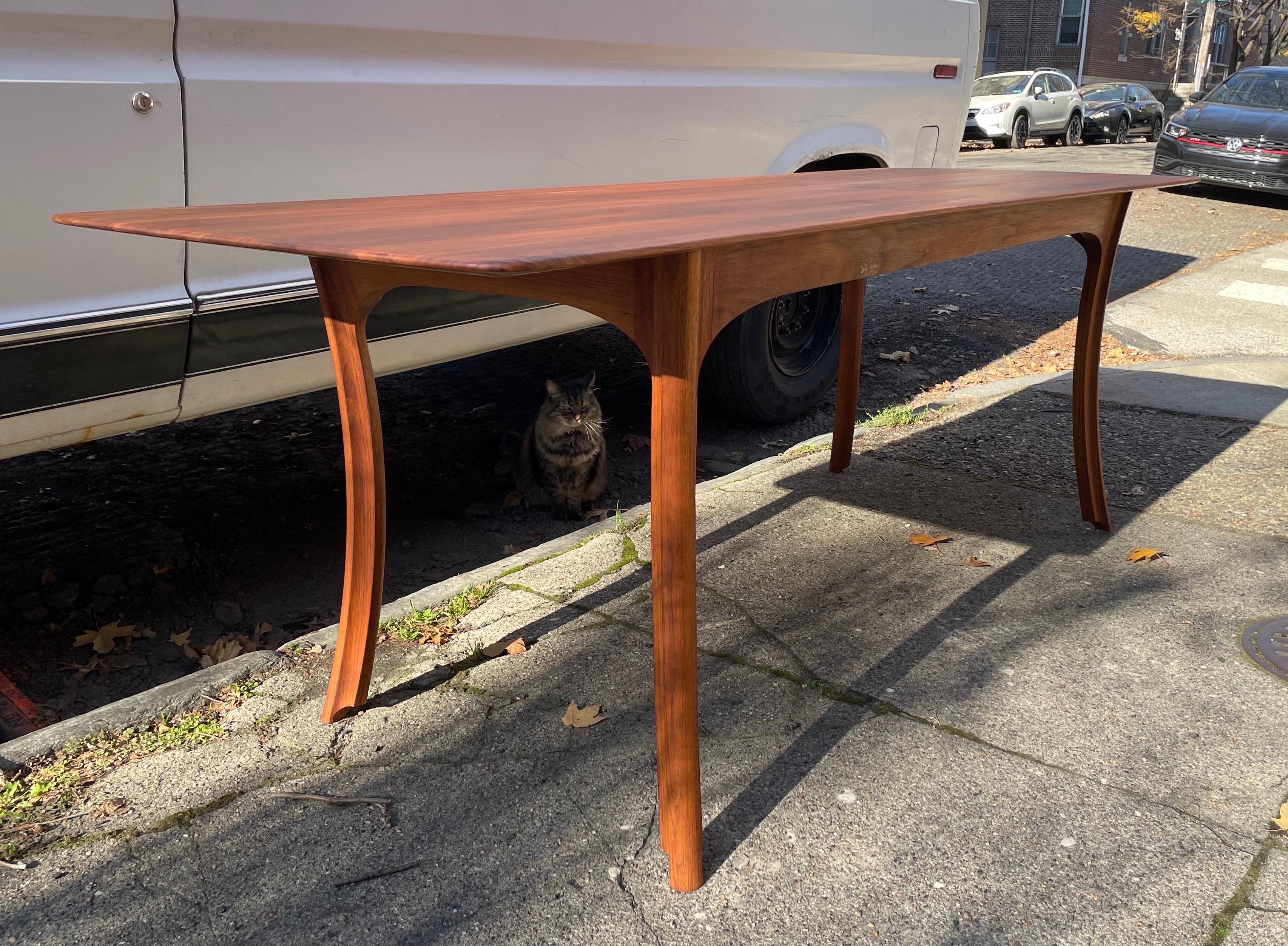 1985 Tony Giachetti Organic Modern Studio Craft Dining Table For Sale ...