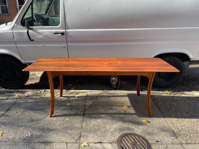1985 Tony Giachetti Organic Modern Studio Craft Dining Table For Sale ...