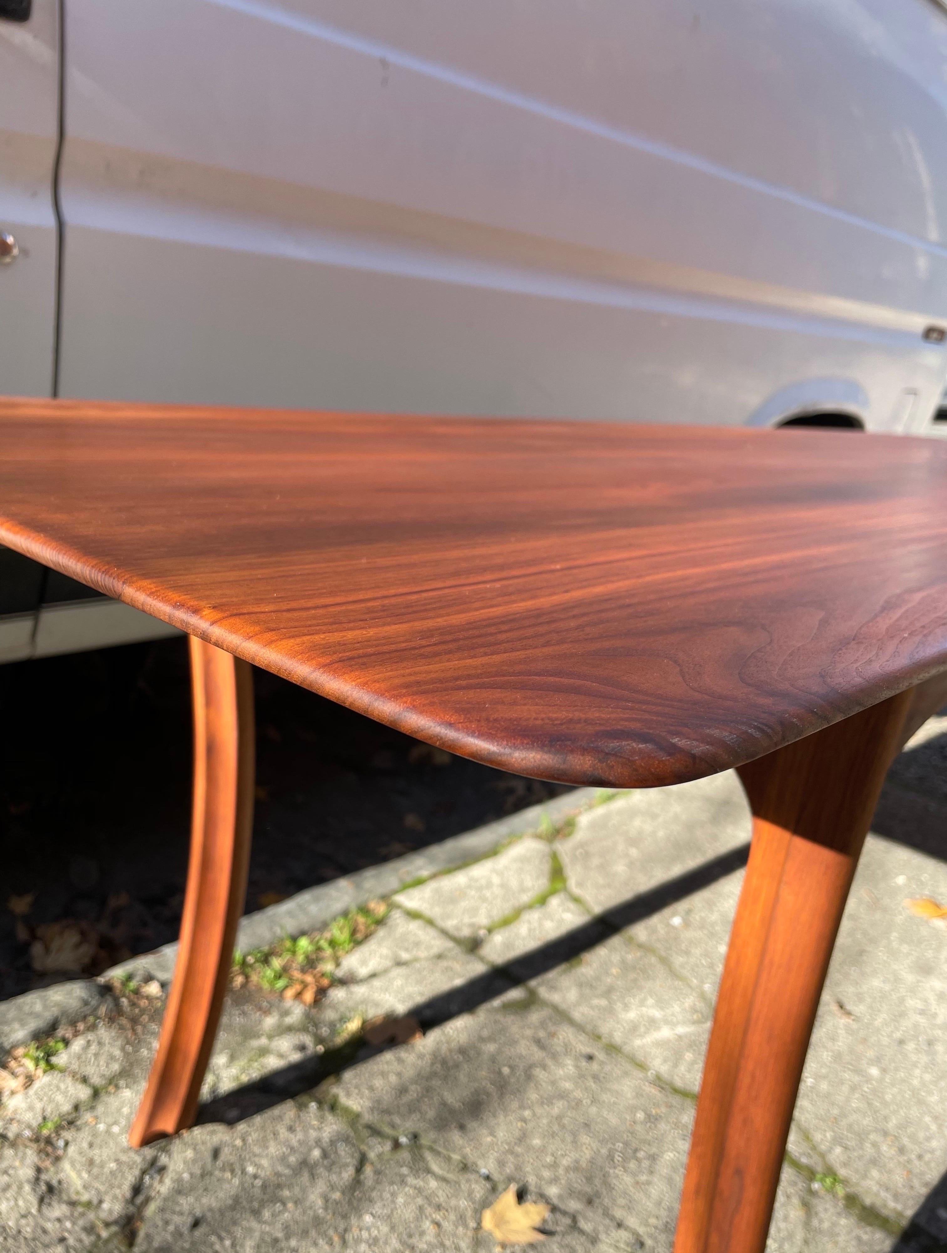 1985 Tony Giachetti Organic Modern Studio Craft Dining Table For Sale ...