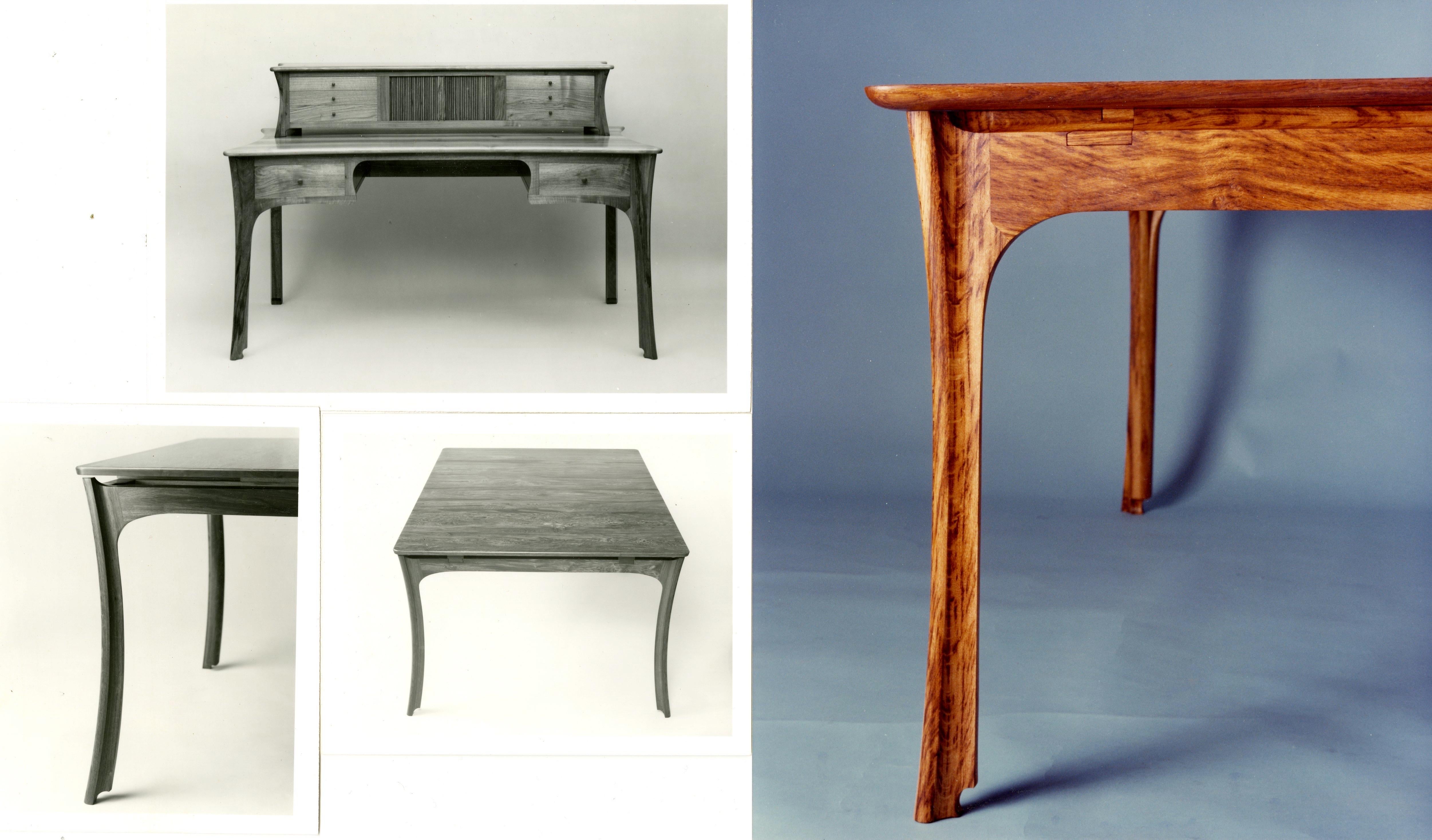 1985 Tony Giachetti Organic Modern Studio Craft Dining Table For Sale ...