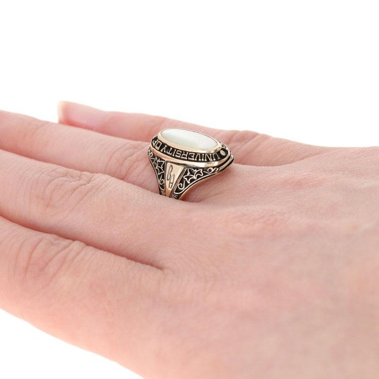 Customizable 1985 University Of North Carolina Class Ring 10k Gold